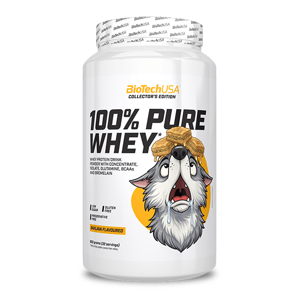 100% Pure Whey, 900 g - BioTechUSA