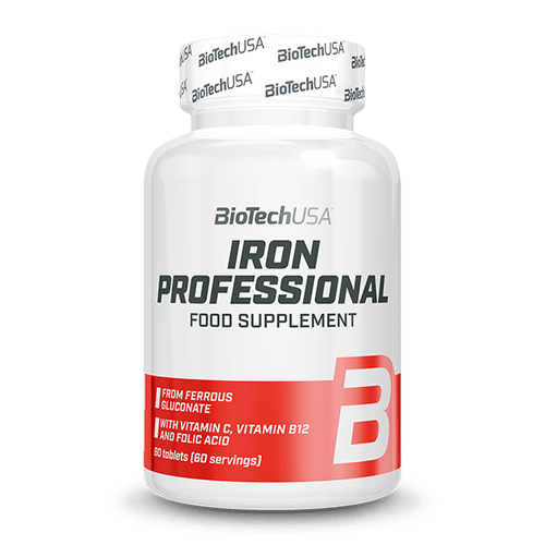 Iron Professional dietary supplement pill containing iron – BioTechUSA ...