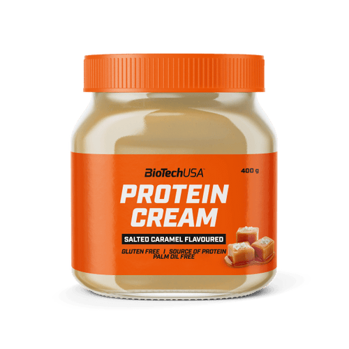 Protein Cream 400 g – salted caramel flavour – BioTechUSA Europe