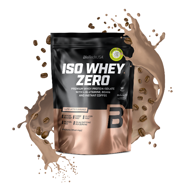 Iso Whey Zero Caffé Latte (454 g) premium protein from BioTechUSA