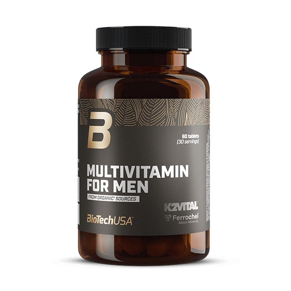 Multivitamin For Men from organic sources - 60 tablets - BioTechUSA