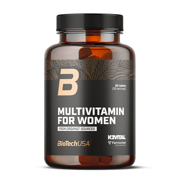 Multivitamin For Women from organic sources - 60 tablets - BioTechUSA