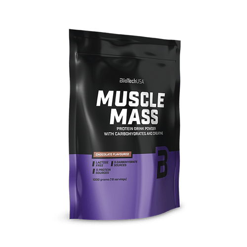 Muscle Mass Carbohydrate and Protein Drink Powder - BioTechUSA ...